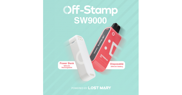 Off-Stamp SW9000 Disposable Kit (Pod + Charging Station), lost mary, off-stamp sw9000 pod ...